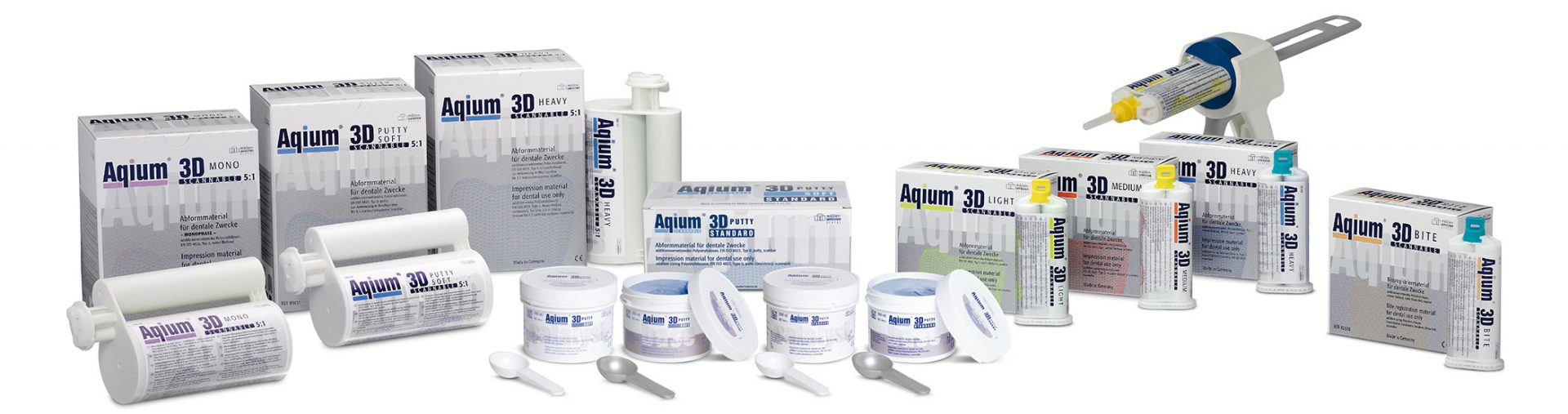 Aqium® 3D - Our scannable precision impression material