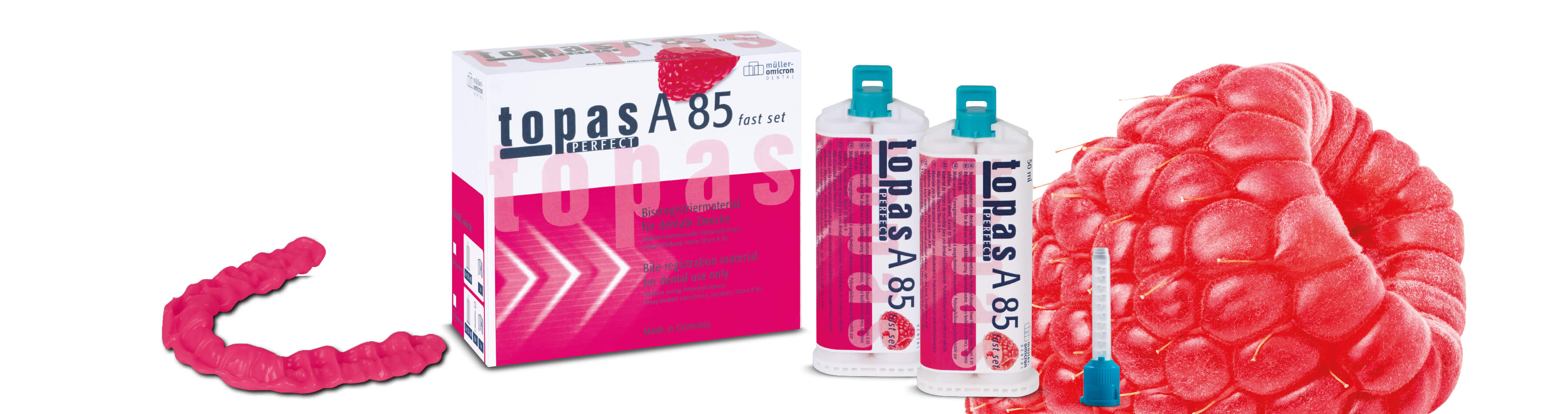 topas PERFECT A85 fast set – Müller-Omicron GmbH & Co. KG